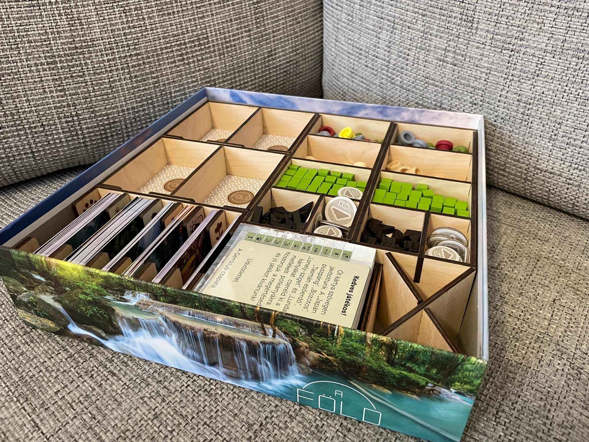 Earth - Board Game Insert - Lasercut Plans (digital Files) - Etsy