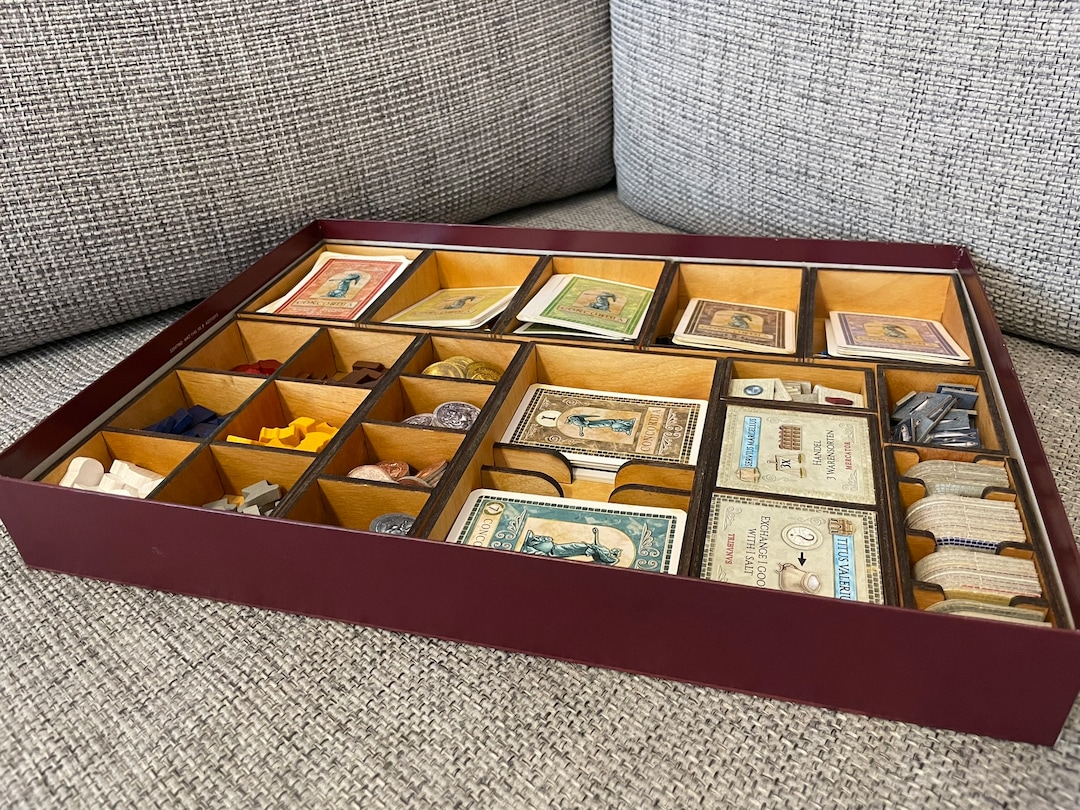 Concordia - Board Game Insert - Lasercut Plans (digital Files) - Etsy