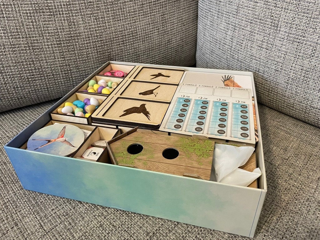 Wingspan - Board Game Insert - Lasercut Plans (digital Files) - Etsy