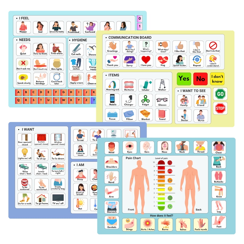 Communication Board - Etsy