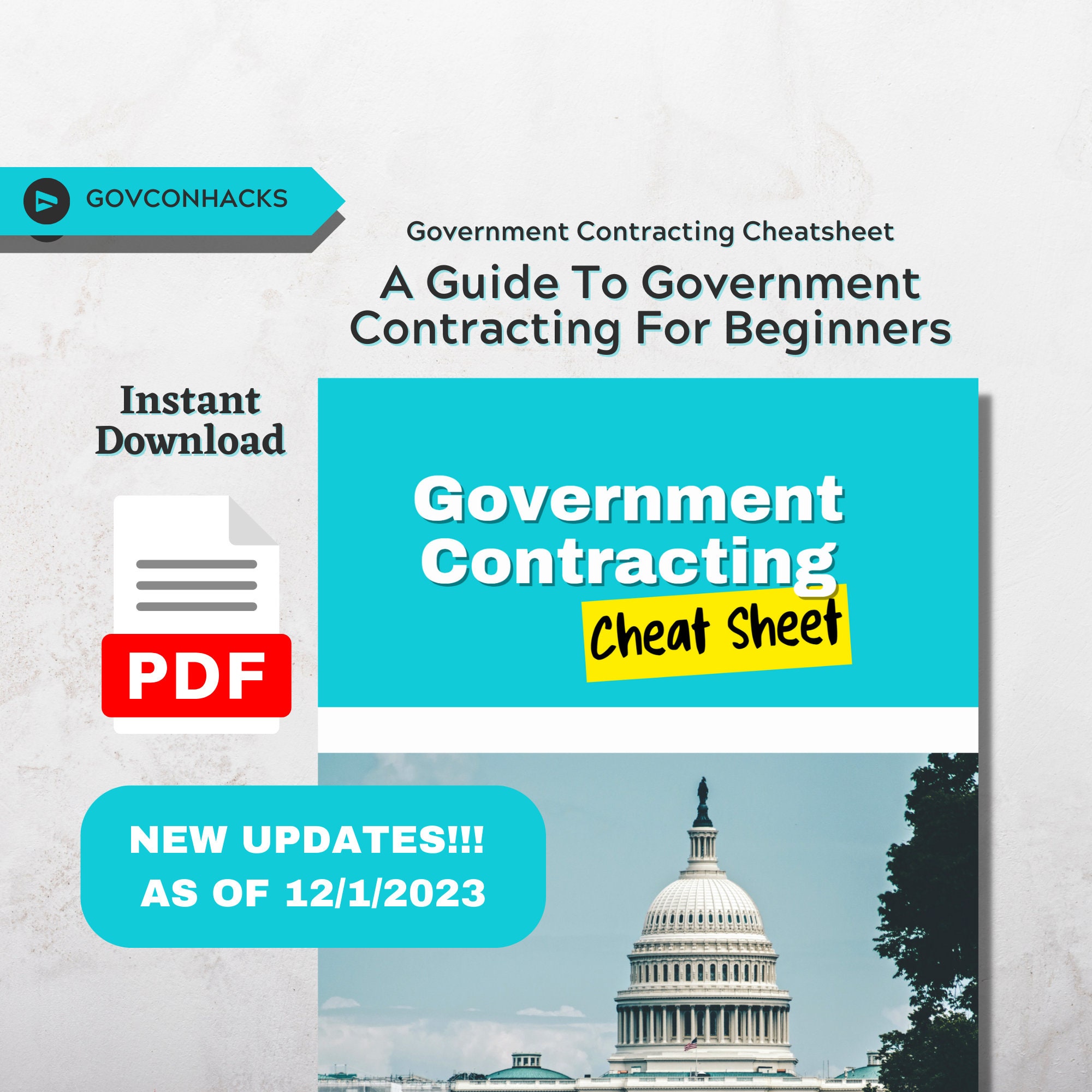 Government Contracting Cheatsheet: A Beginners Guide to Government ...