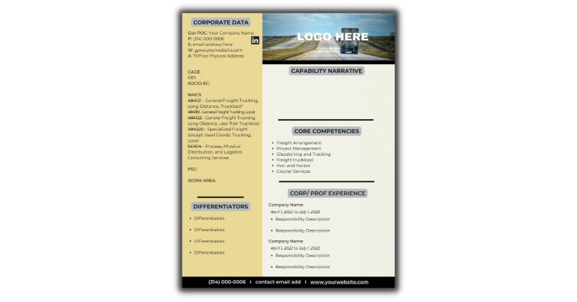 Transportation, Logistics, Trucking. Canva Editable. Government ...