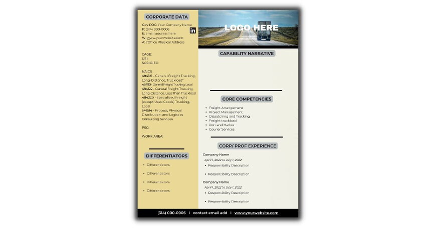 Transportation, Logistics, Trucking. Canva Editable. Government ...