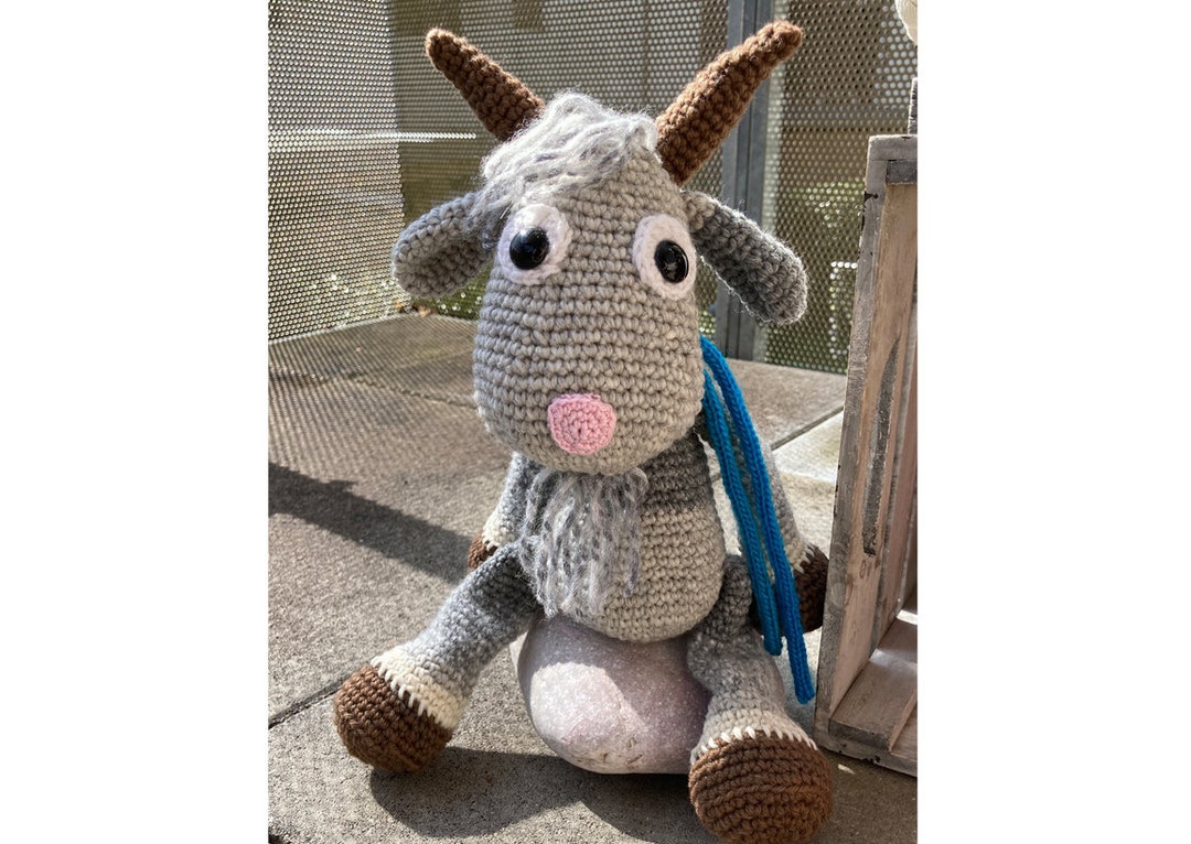 Ziegenbert Goat Cuddly Toy Amigurumi Baby Toy Children's Toy Handmade ...