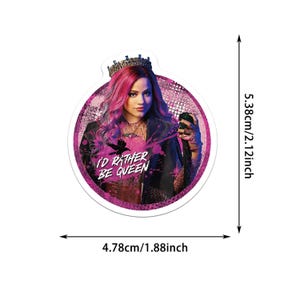 100pcs Movie Descendants Stickers,decorative Stickers,waterproof Laptop ...