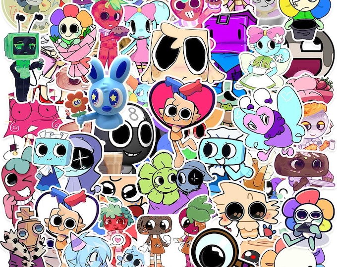 Dandy World Sticker Set - Etsy