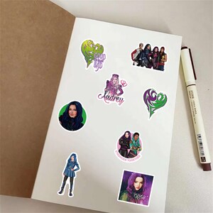 100pcs Movie Descendants Stickers,decorative Stickers,waterproof Laptop ...