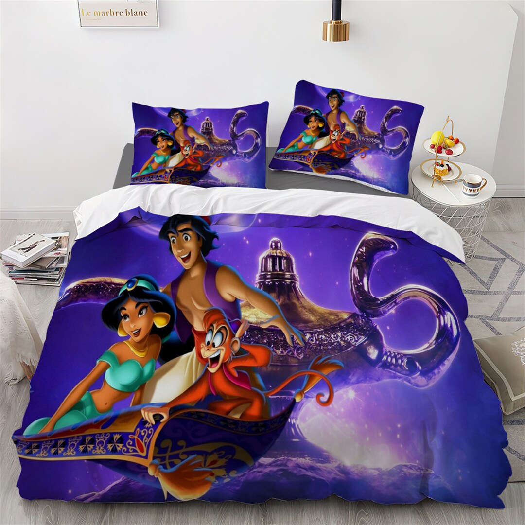 Aladdin Printing Three Piece Bedding Set Comfortable and Fashionable ...
