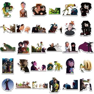 100pcs Cartoon Hotel Transylvania Stickers,decorative Stickers ...