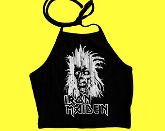 Heavy Metal Crop Top - Etsy
