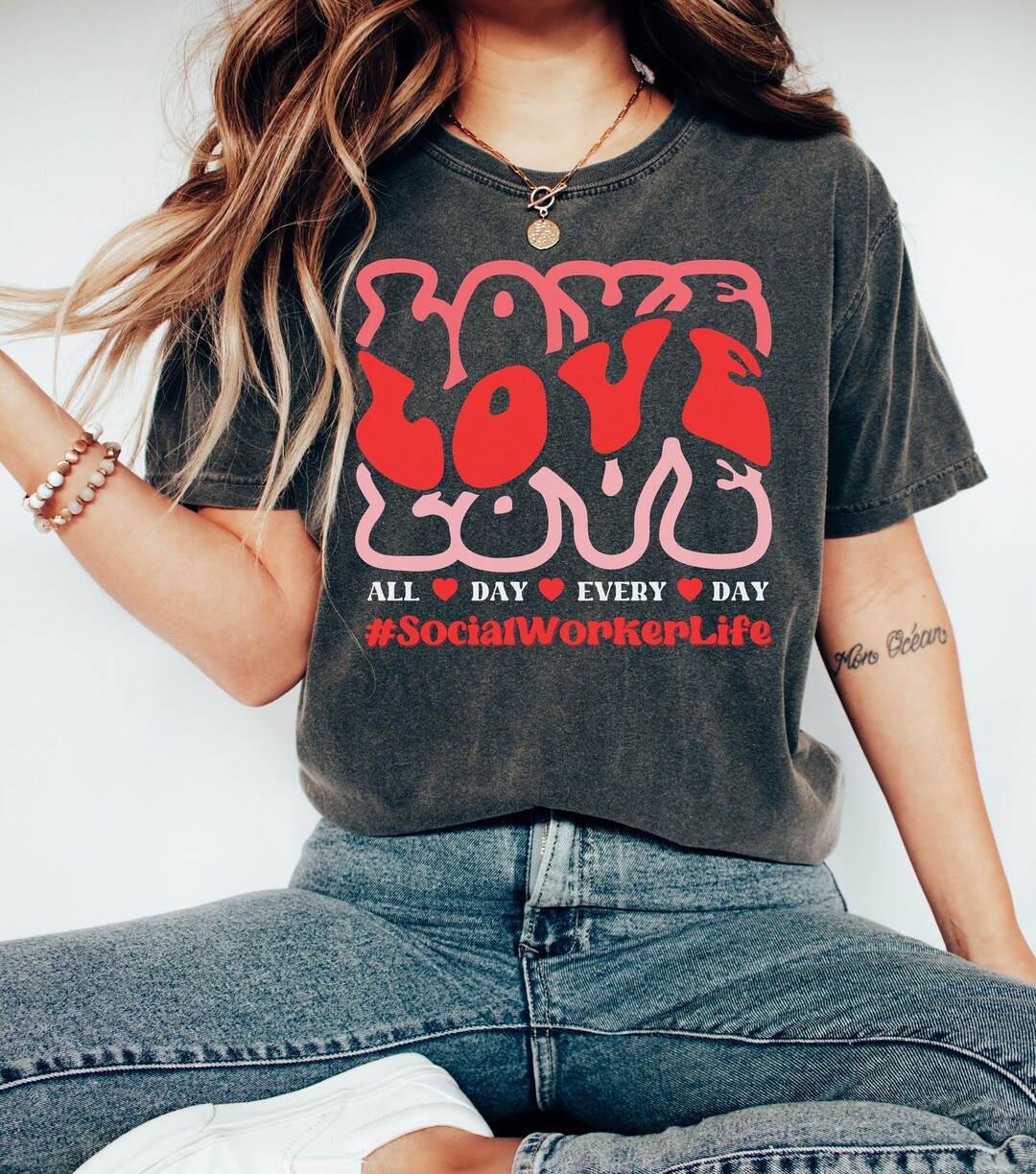 Social Worker Valentines Day Shirt, Social Worker Gift, Caseworker T ...