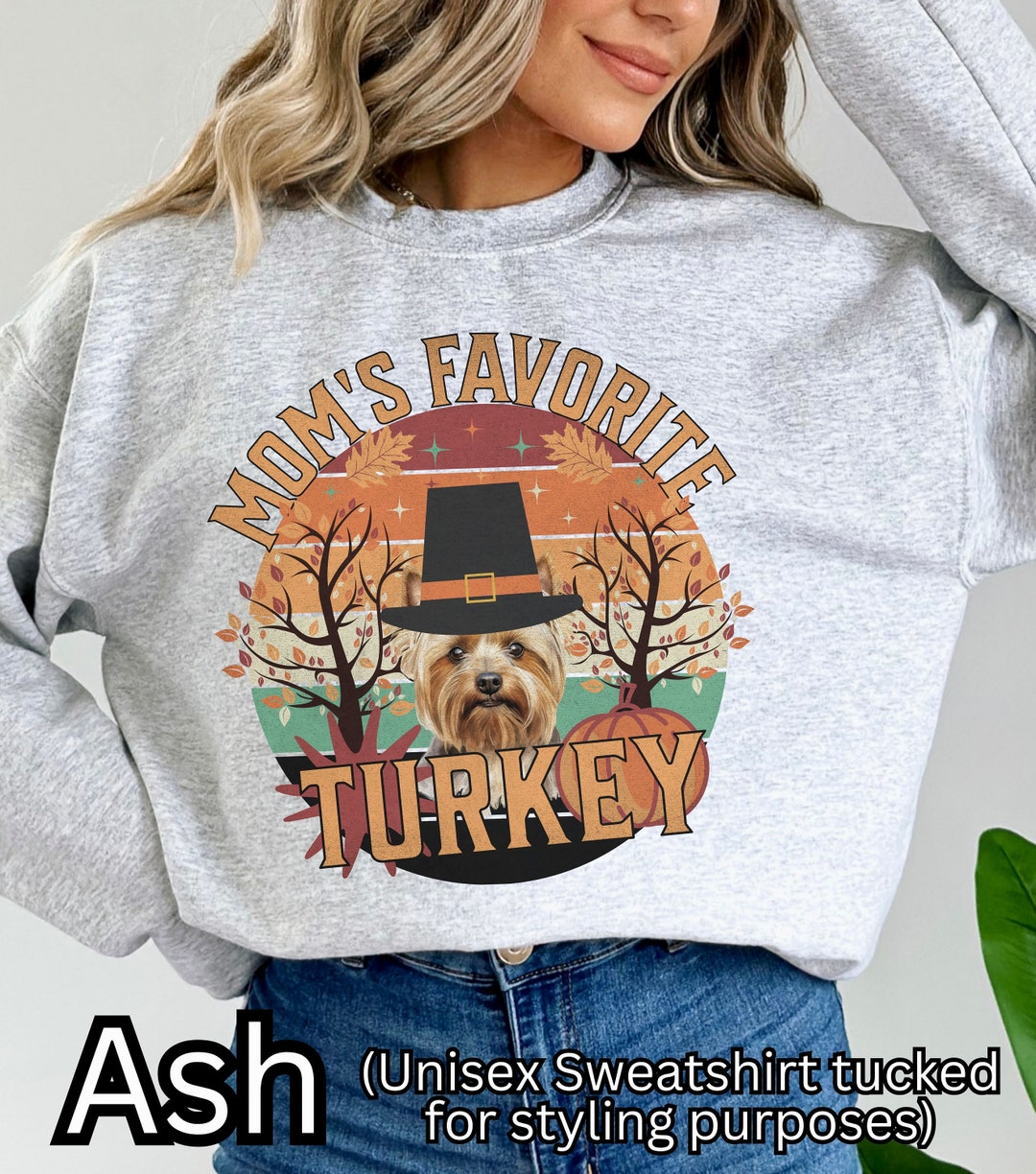 Yorkie Sweatshirts Fall, Yorkie Mom Gifts, Cute Yorkie Tshirt, Dog Mom ...