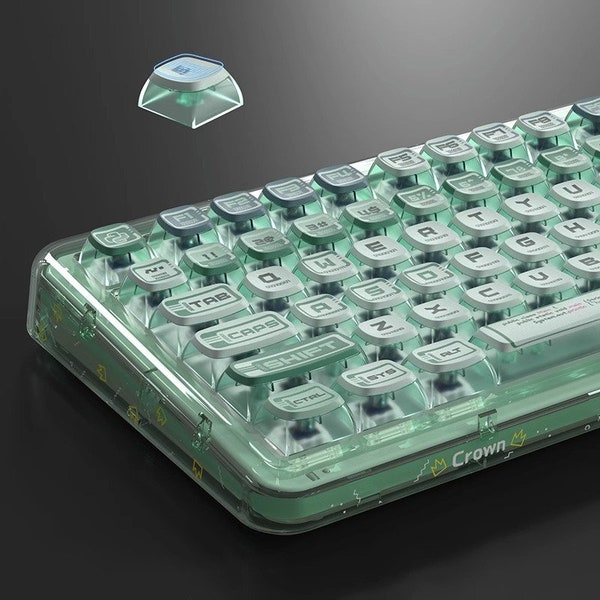 Cyberpunk Mechanical Keyboard - Etsy