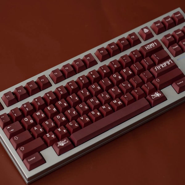 Wine Red Keycaps - Etsy
