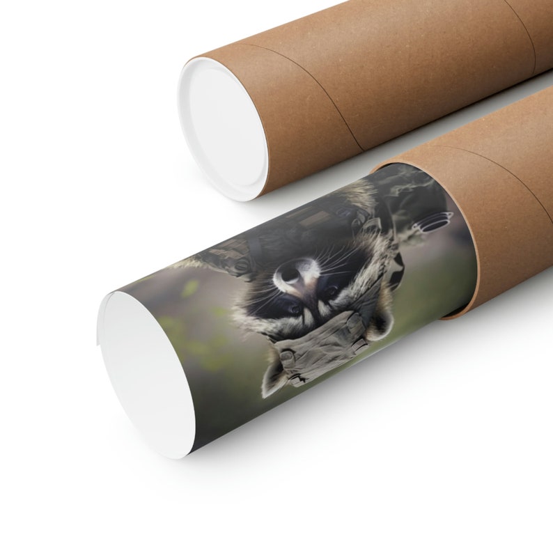 Tactical Raccoon in Vietnam Premium Matte Vertical Posters - Etsy