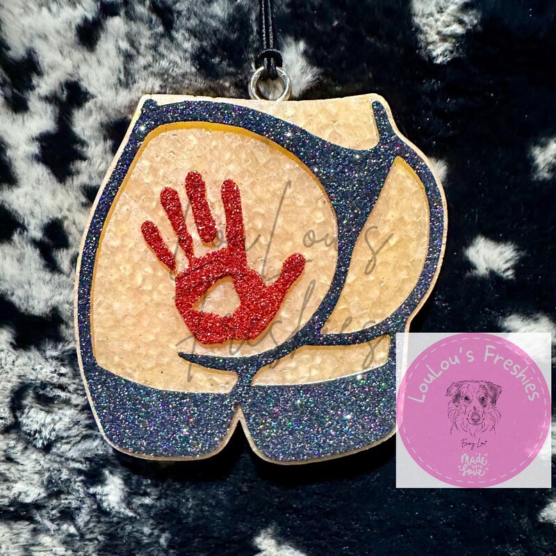 Handprint On Butt Etsy