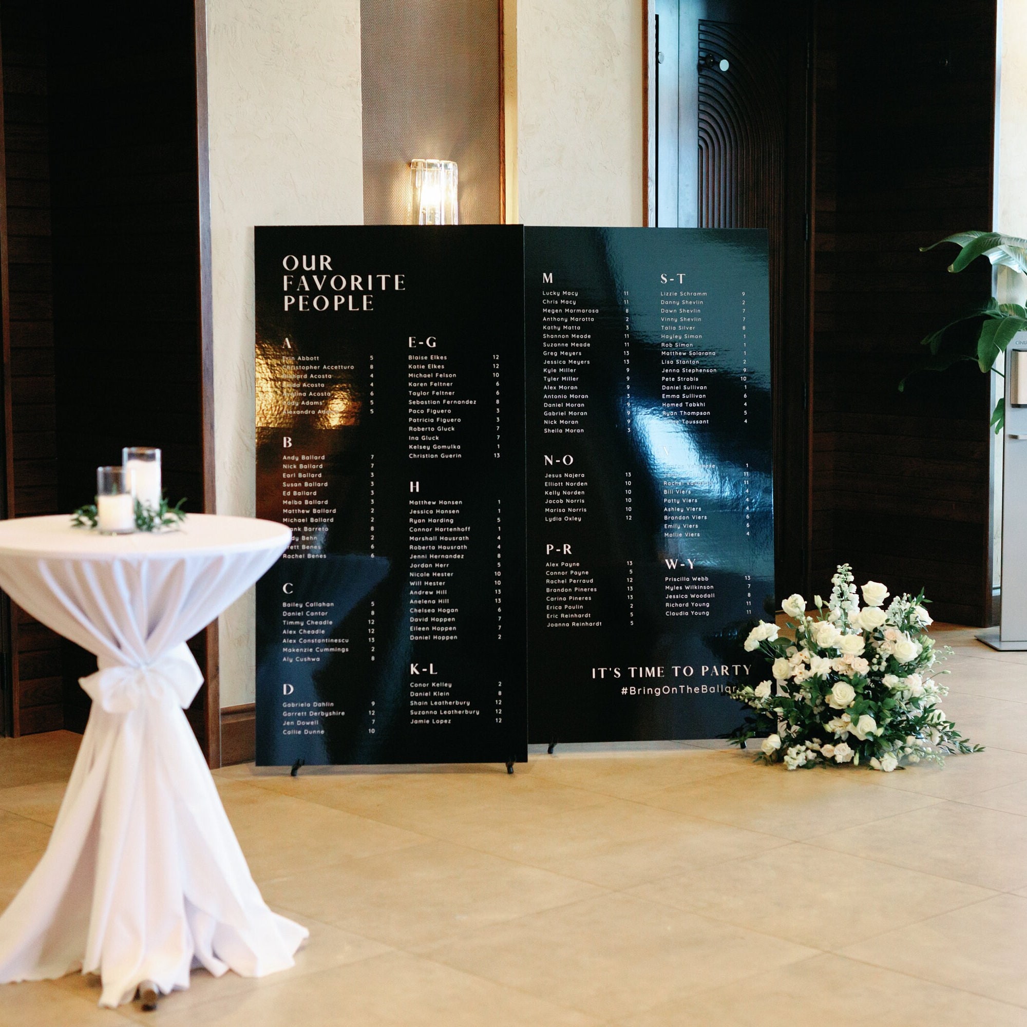 Custom Seating Chart - DESIGN & PRINT - Etsy