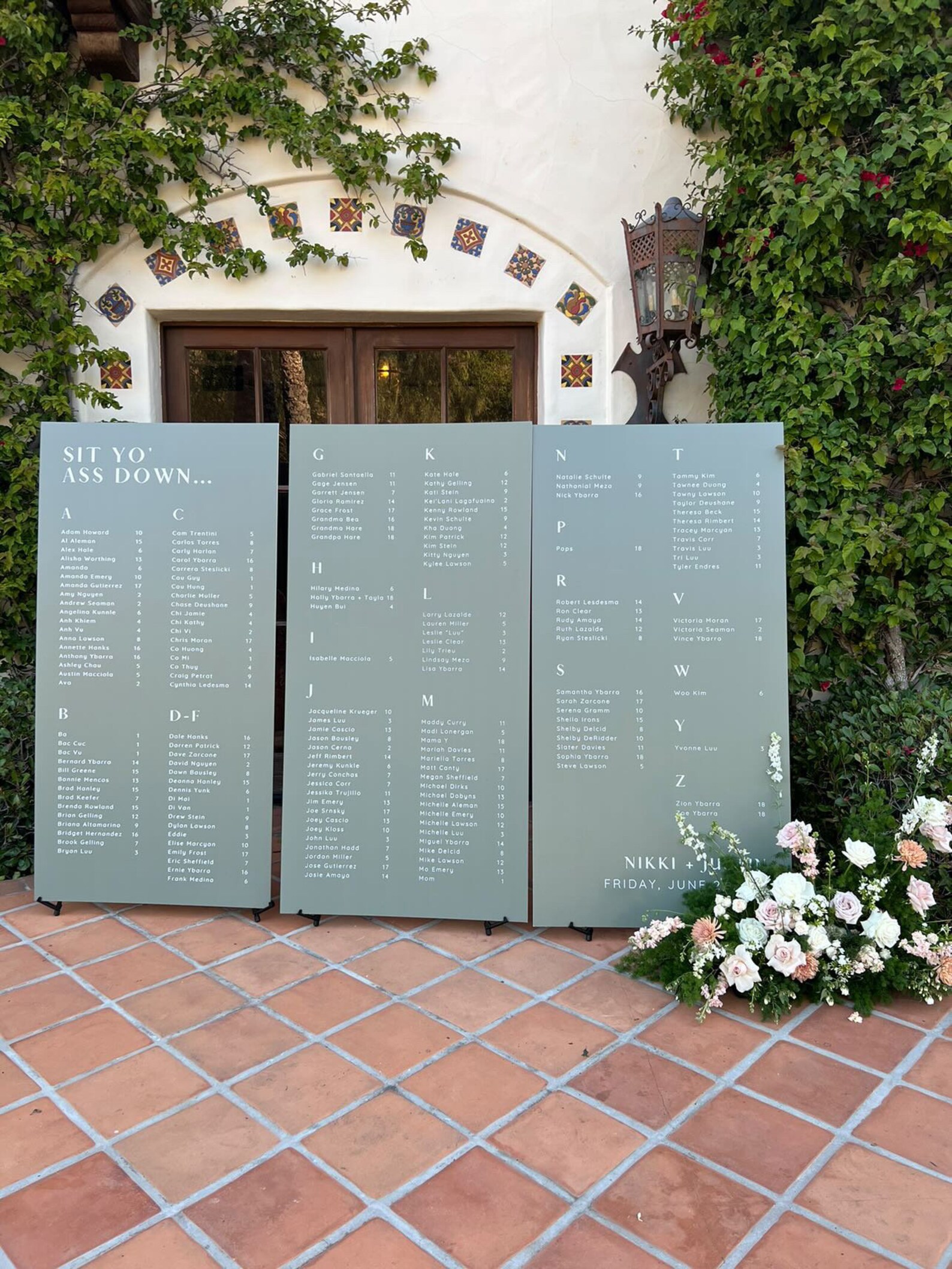 Custom Seating Chart DESIGN ONLY - Etsy