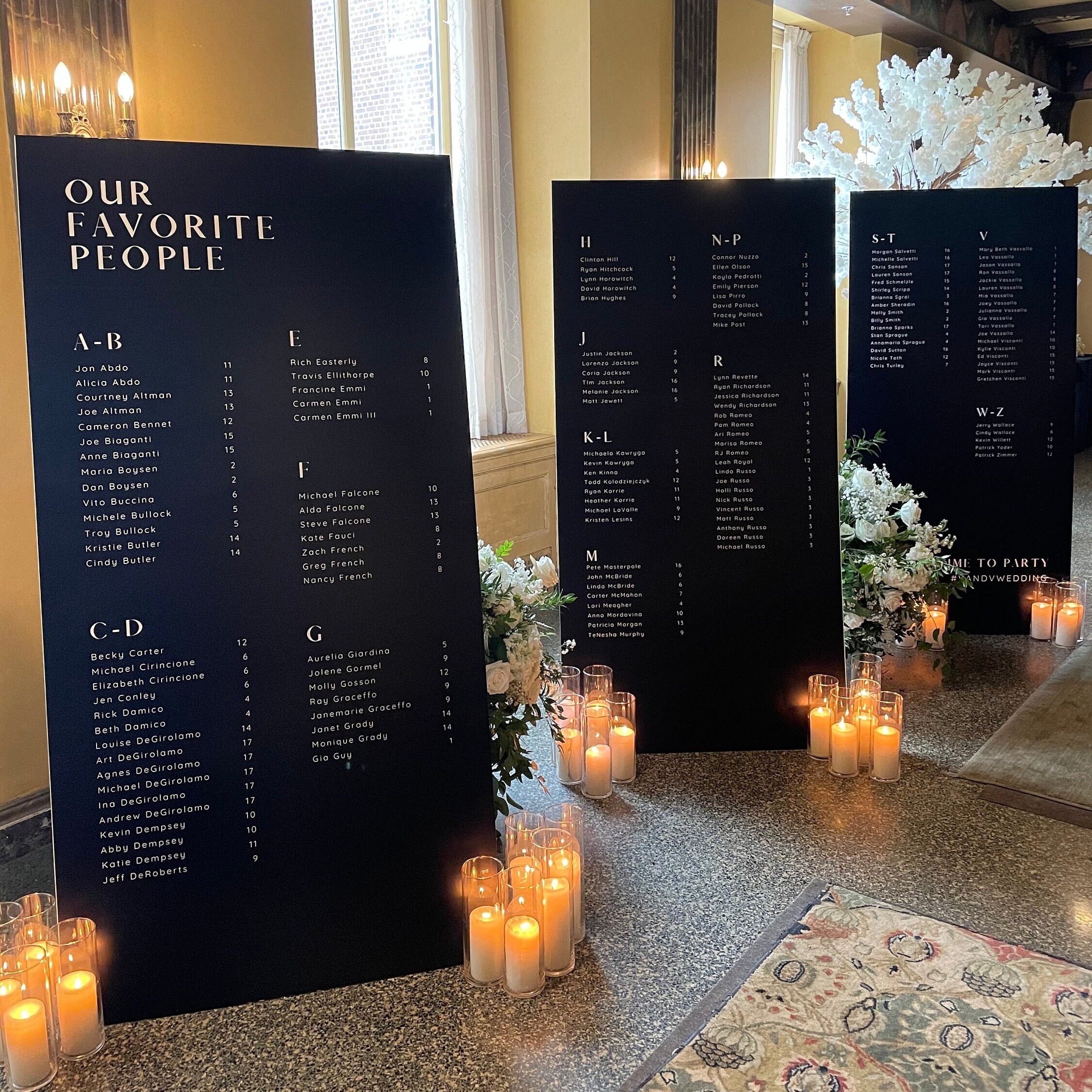 Custom Seating Chart - DESIGN & PRINT - Etsy