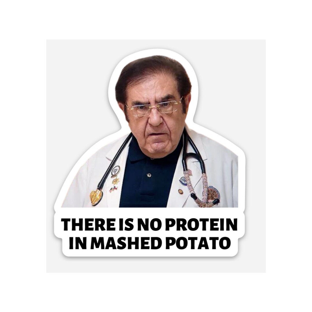 Dr. Now 600lb Life Funny Fridge Magnet No Protein in Mashed Potatoes - Etsy
