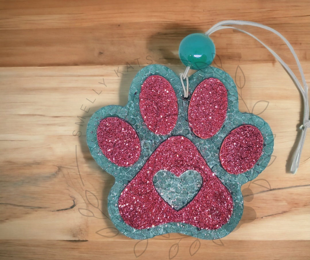 Paw Print Freshie - Etsy