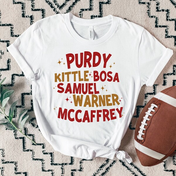 Football Team Roster Shirt - Etsy