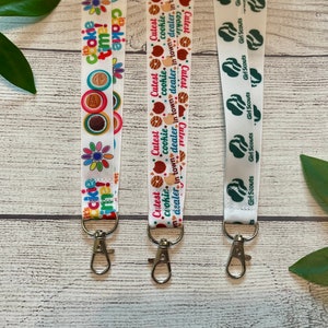 Cookie Time, Girl Scout Lanyard, Cookie Sale, Badge Holder, Comfortable ...