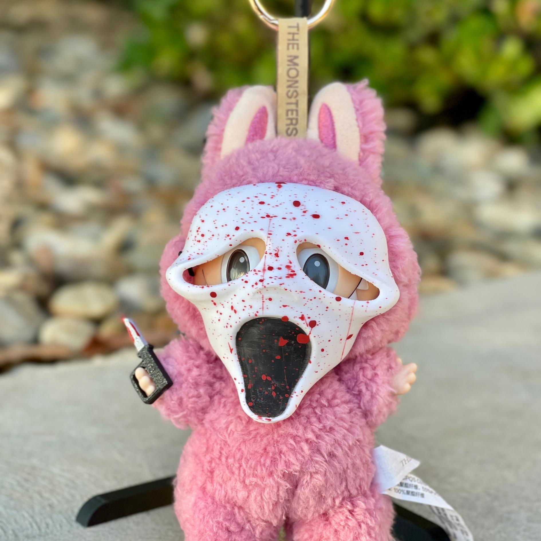Horror 3D Printed Monster Masks, Plush Doll Accessories, Halloween ...