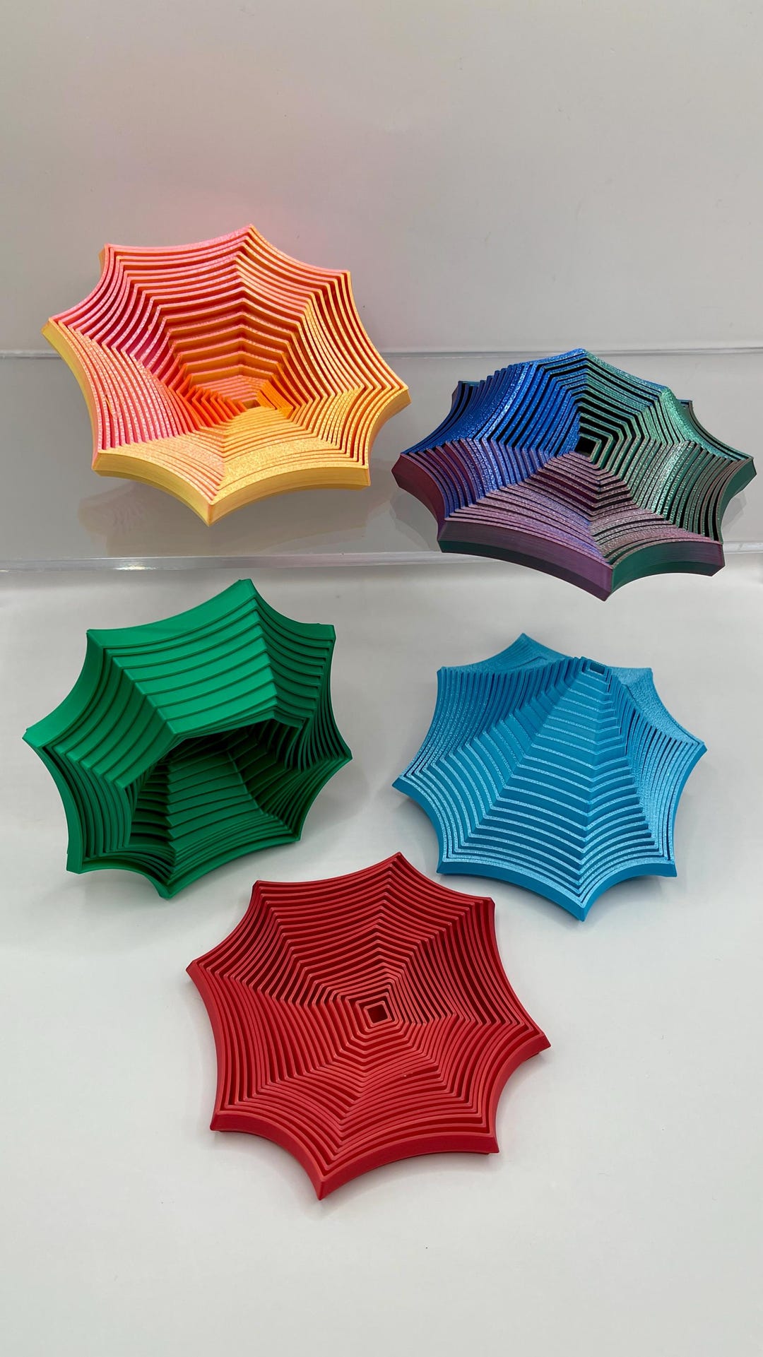 3D Printed Nested Octagon Fidget Toy, Fun, Entertaining, Stocking ...