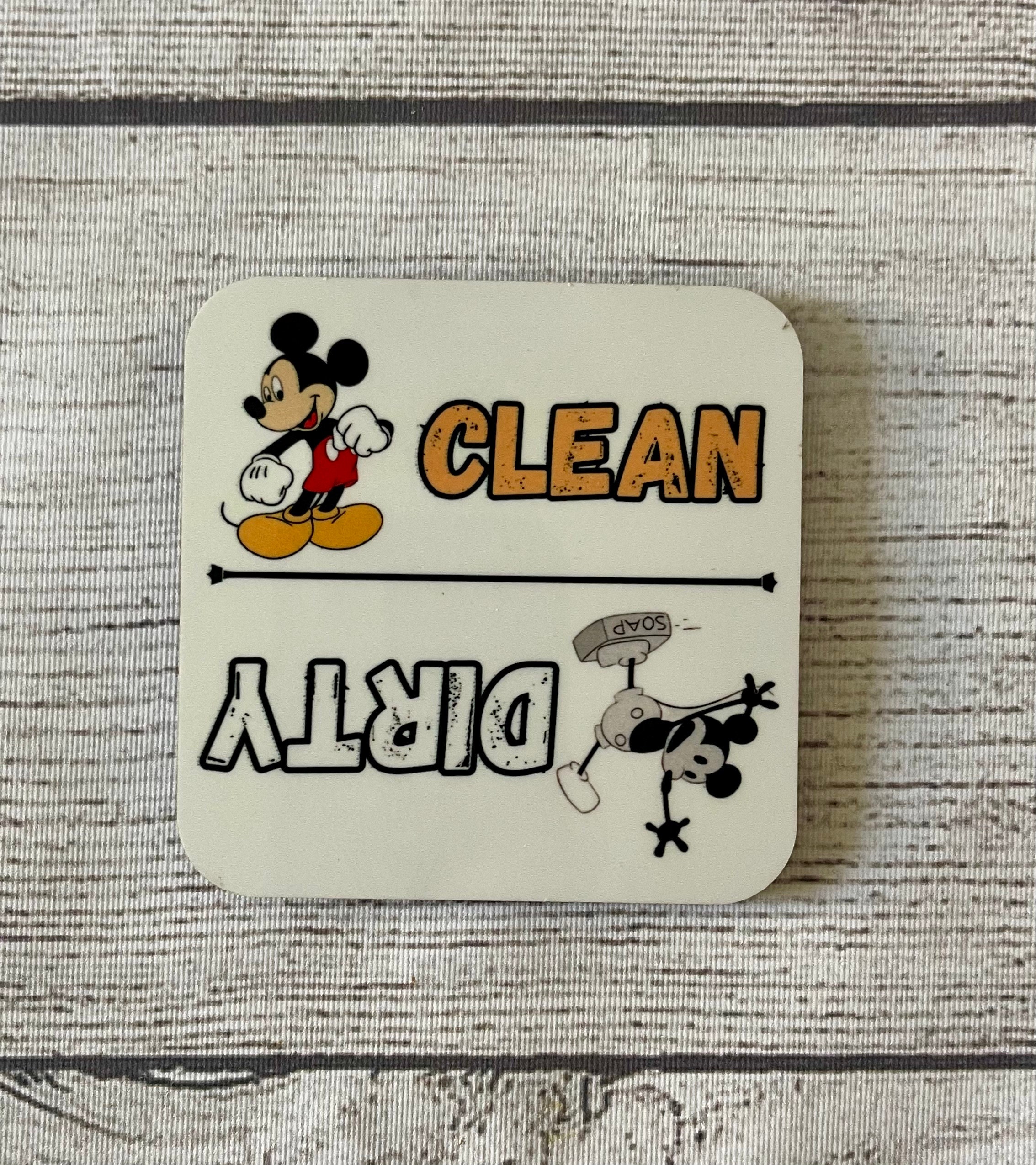 Dishwasher Clean Dirty Magnet, Fun, Stylish, Trendy, Comical, Clean ...
