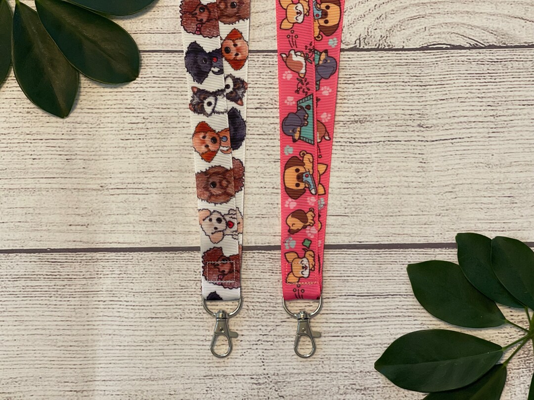 Puppy Lanyard, Cute Dogs, Lab, Pet Badge Holder, Comfortable ...