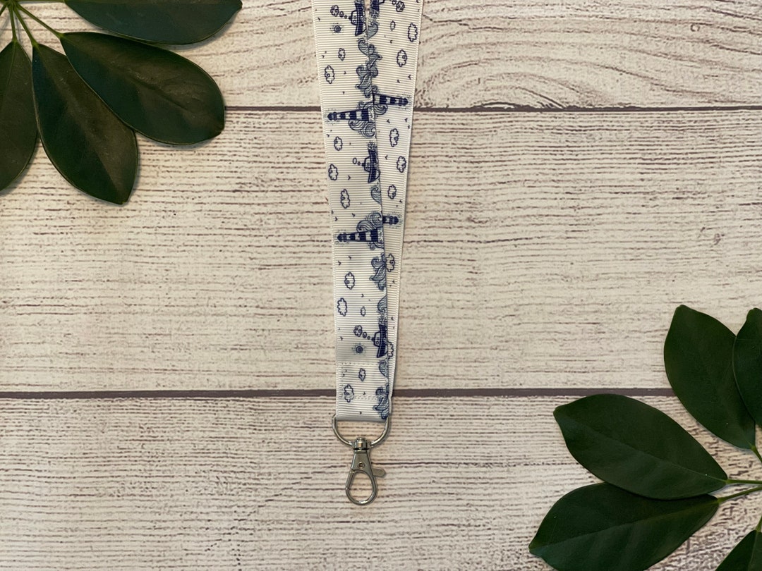 Lighthouse Lanyard, Beacon Light, Coast, Ocean, Badge Holder ...