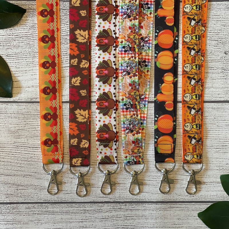 Ribbon Lanyard - Etsy