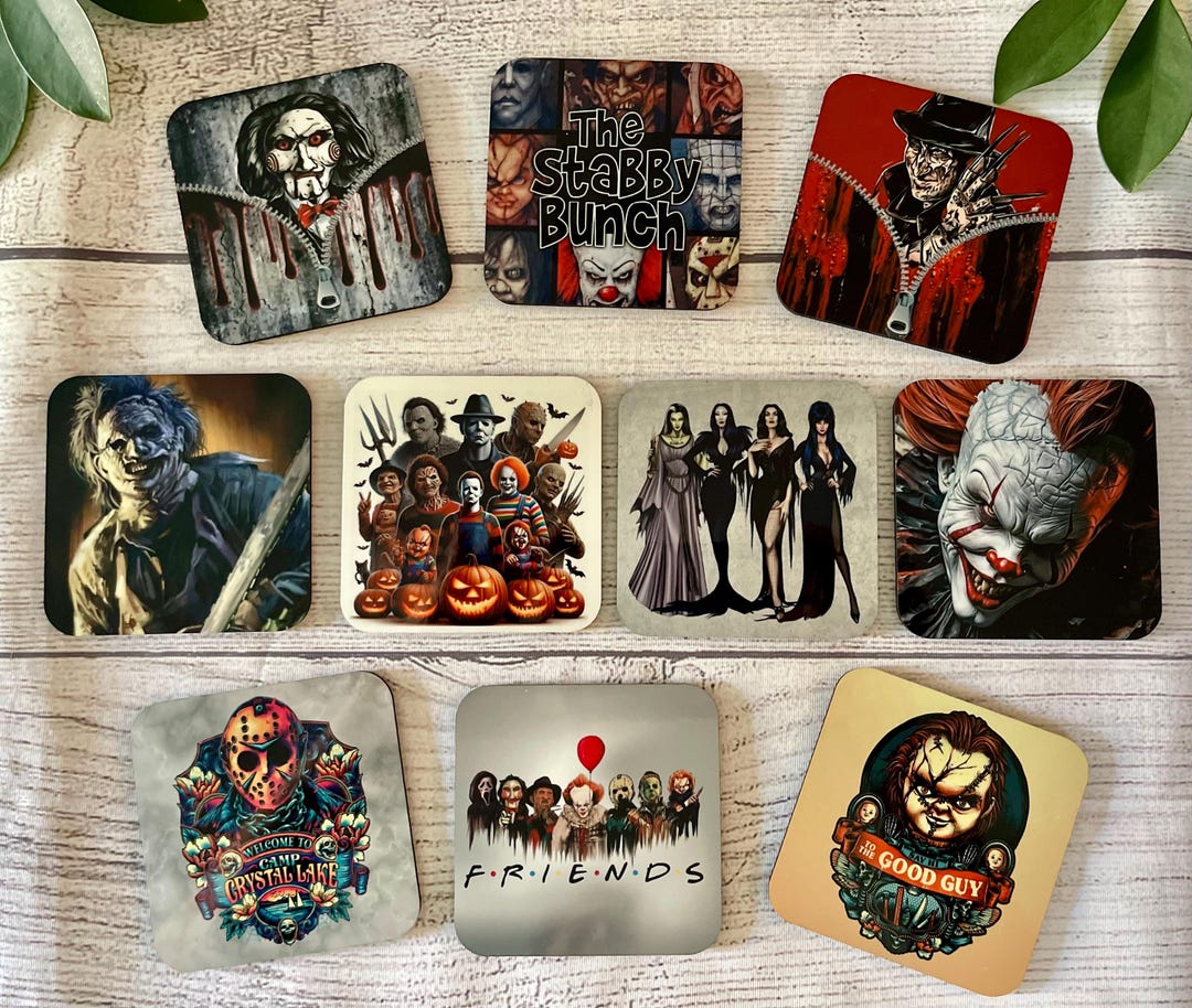 Horror Theme Magnet, Halloween, Slasher, Scary, Fright, Gift Under 10 ...