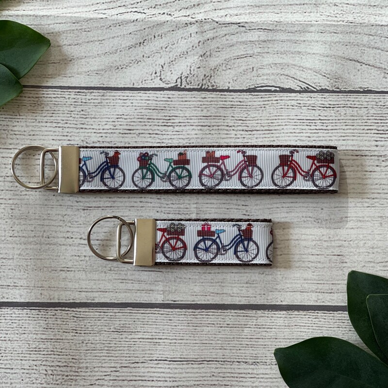 Bicycle Keychain - Etsy