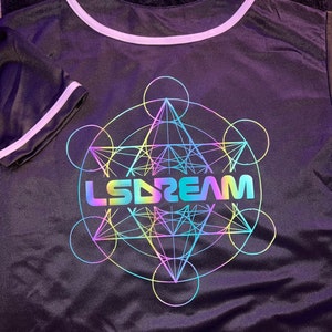 LSDREAM Reflective Rave EDM Jersey - Etsy