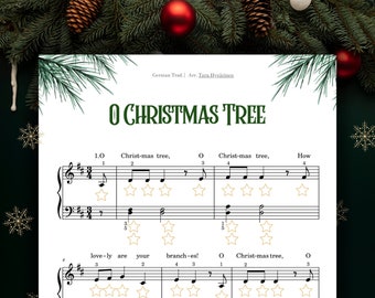 Easy Beginner Piano PRACTICE SHEET + AUDIO Piano Sheet Music 'joy to ...