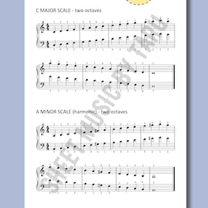 Complete Piano Scales & Fingering Guide: Diatonic Major and Harmonic ...