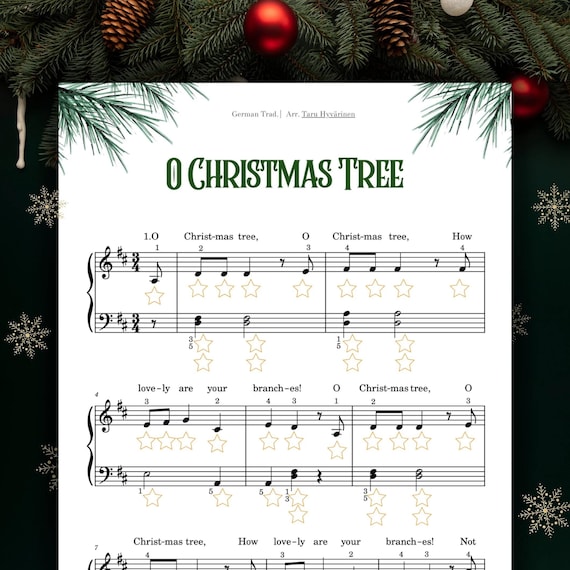 Easy Piano Christmas Songs Pdf We Wish You A Merry Christmas Easy Piano ...