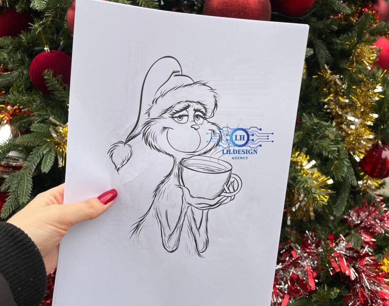 Grinch Colouring Pages for Kids | NOMAD| Print and Draw | Christmas Book, Christmas Coloring ...