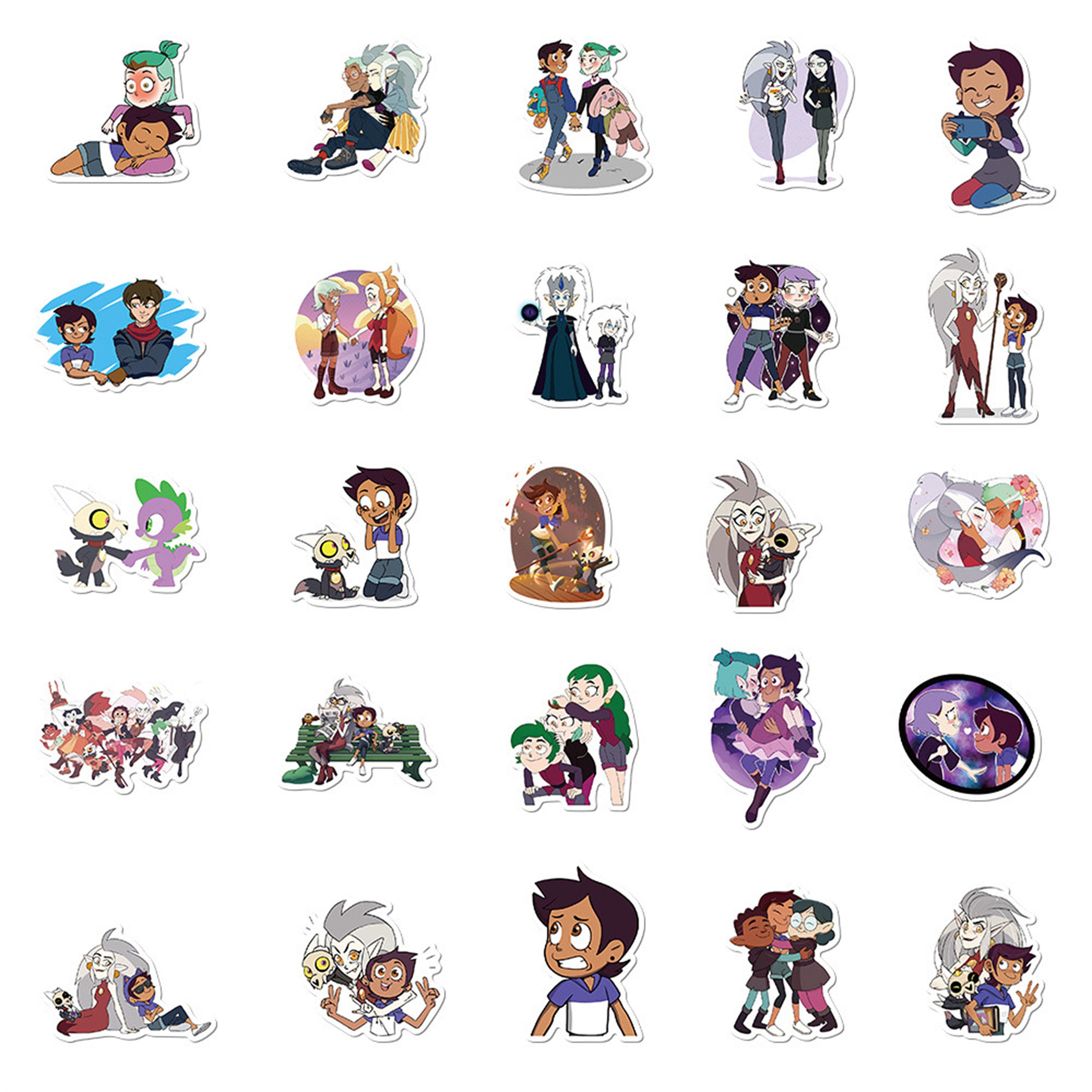 100pcs the Owl House Stickers for Laptop Ceramic Cup - Etsy Australia