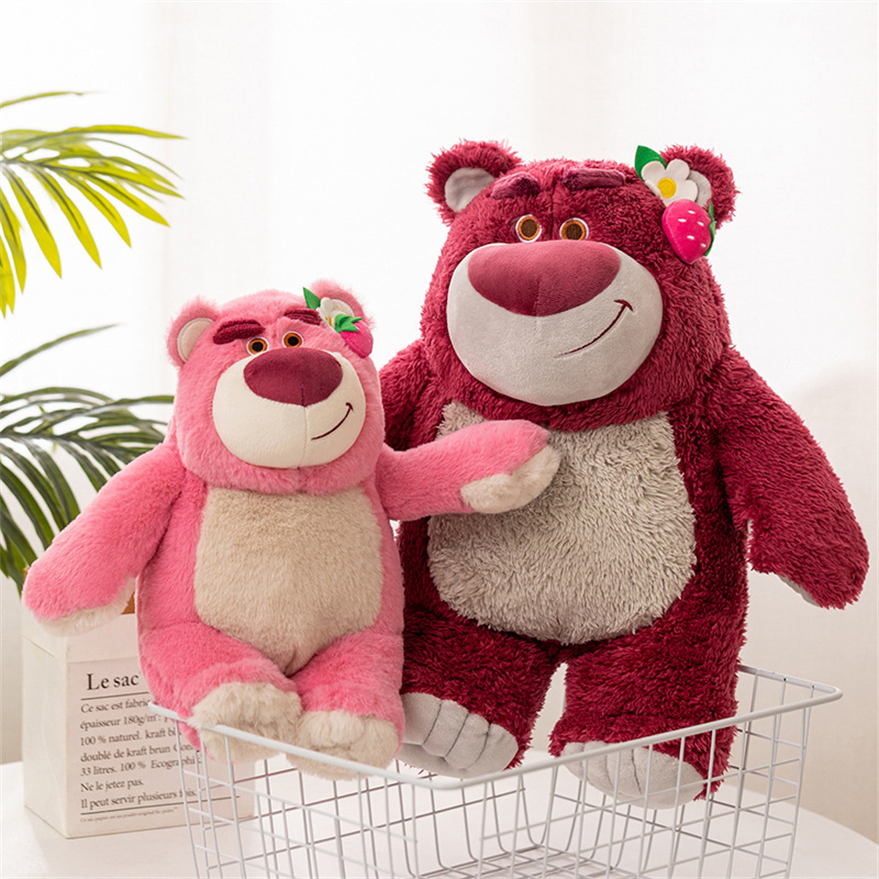 Toy Story’s Lotso The Bear: Fuzzy and Soft, Strawberry Scented ...