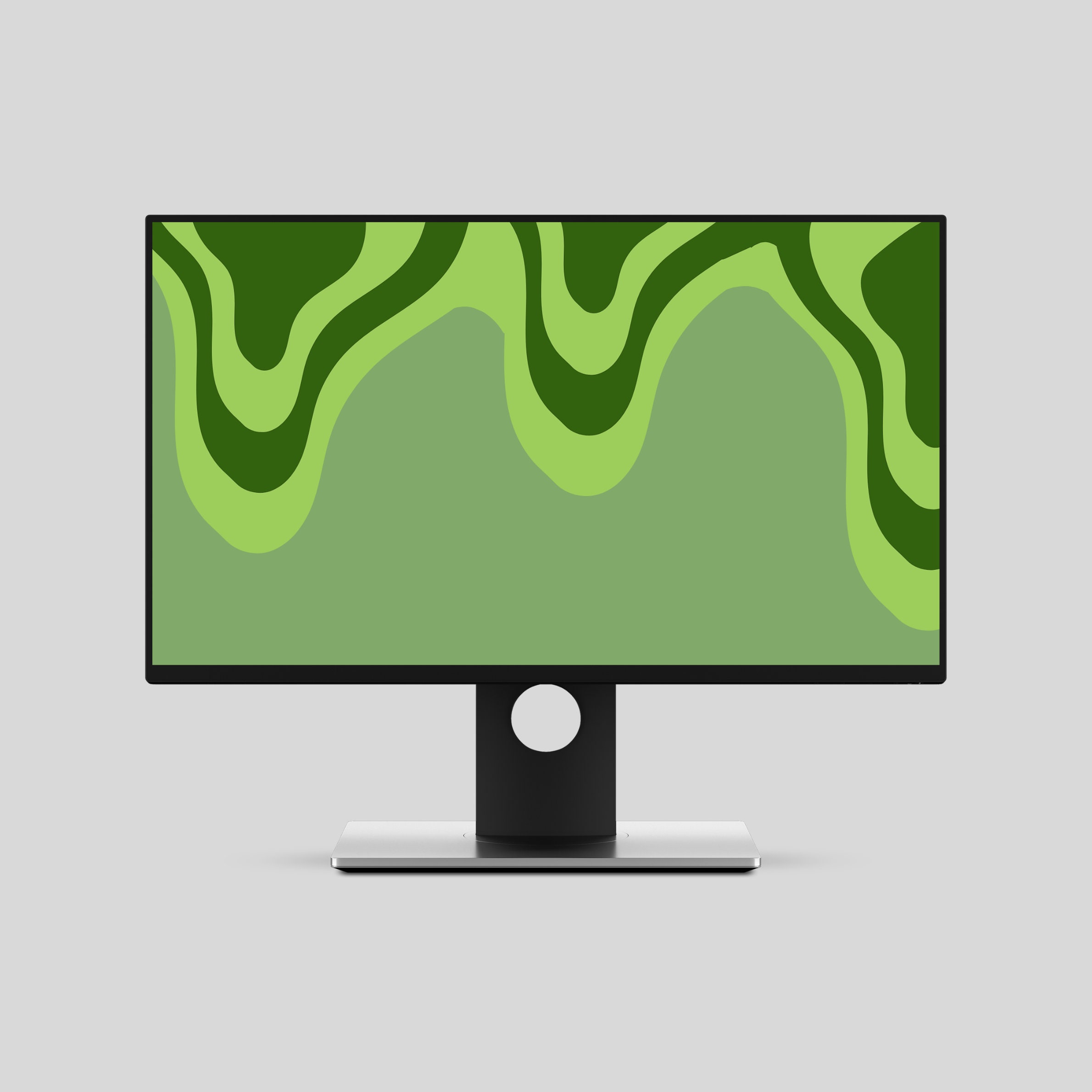 Green Drip Wallpaper - Etsy