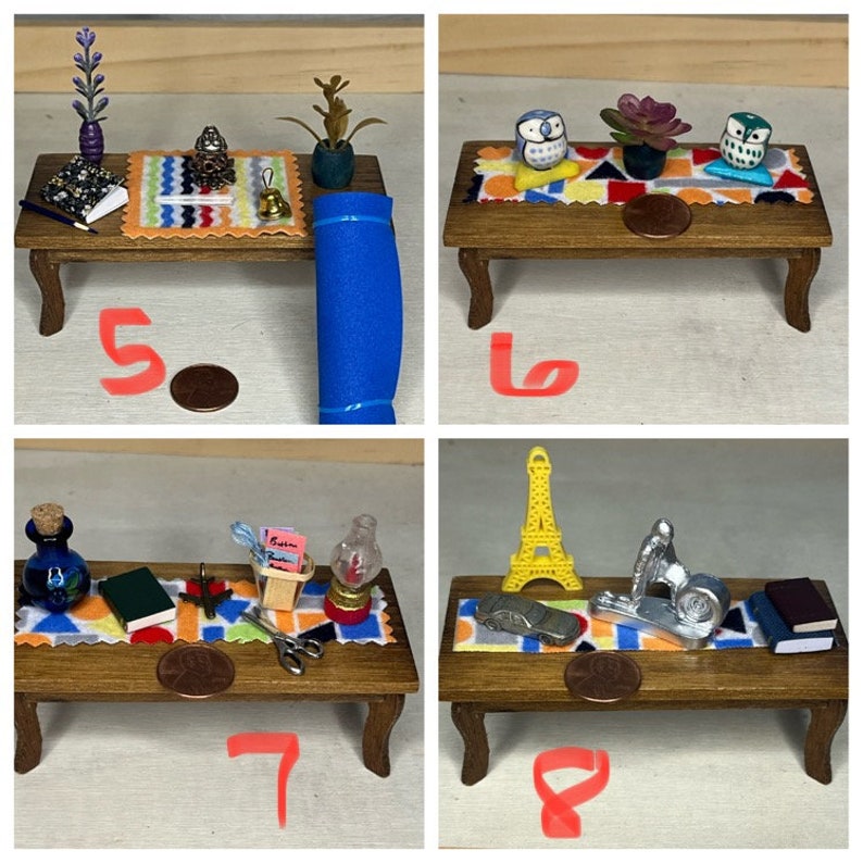 DOLLHOUSE ACCESSORIES SETS 1:12 Scale - Etsy