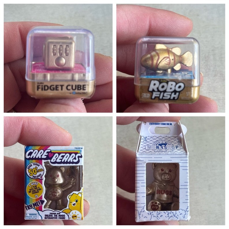 GOLD Mini Brands Disney FOOD and TOYS - Etsy