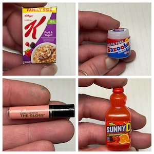 Mini Brands FOOD 4series - Etsy