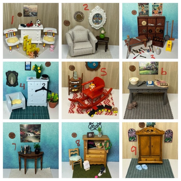 1 12 Scale Furniture - Etsy