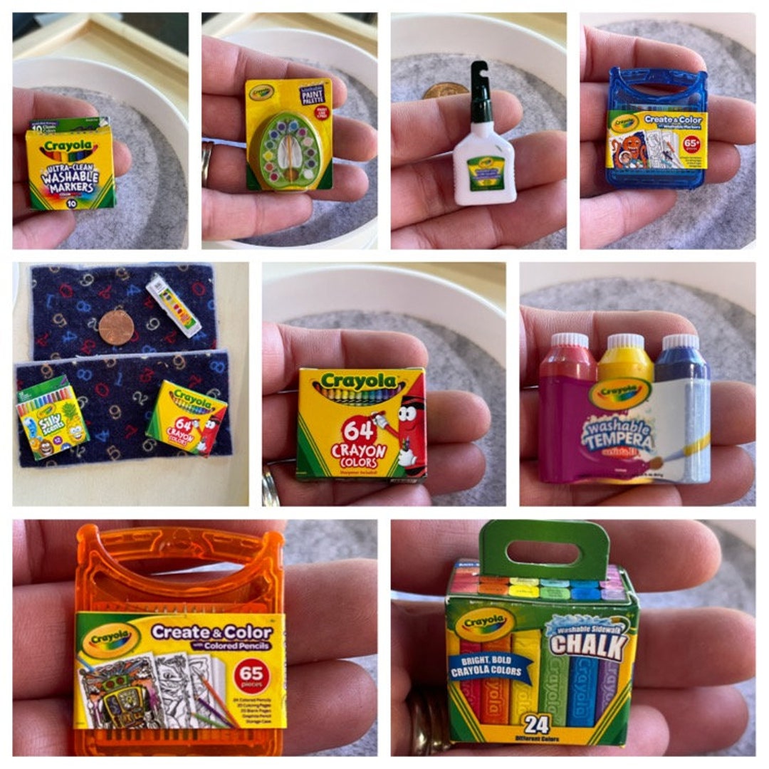 Crayola Mini Brands! Buy 3 Get a FREE Number Rug - Etsy