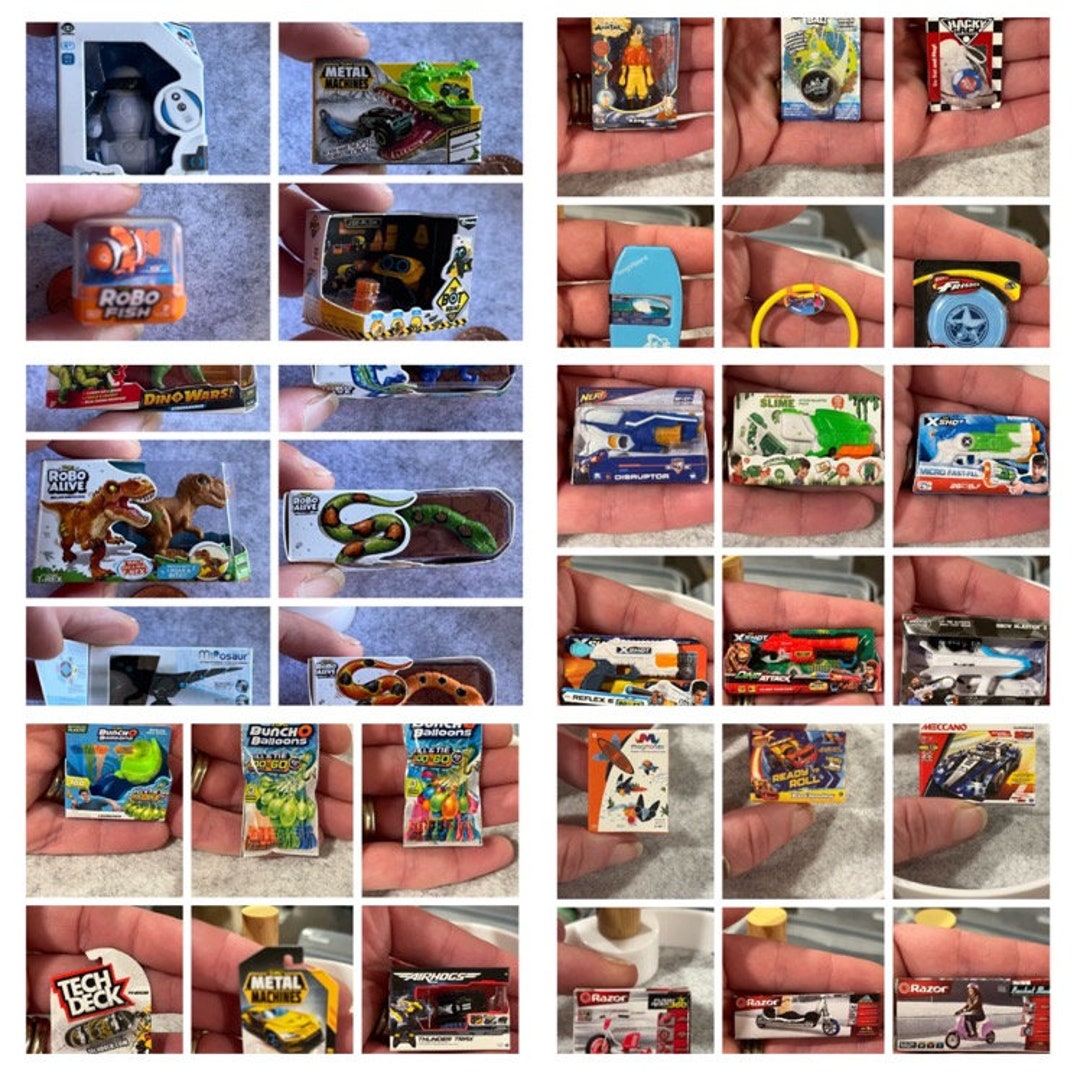 Mini Brands! Listed Individually Outdoor Toys, Boxed, Robo Alive,croc ...