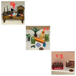 DOLLHOUSE ACCESSORIES SETS 1:12 Scale - Etsy